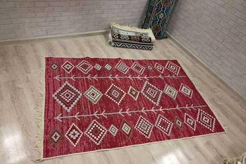 Турецкий двусторонний тканный палас килим ковер