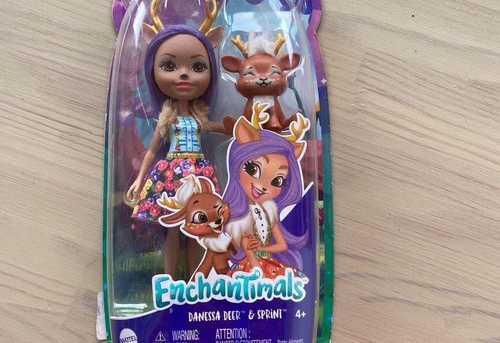 Кукла enchantimals Данесса Олени и ее питомец