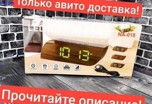 Настольные электронные часы будильник новые