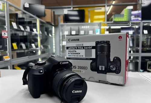 Зеркальный фотоаппарат Canon EOS 2000D Kit