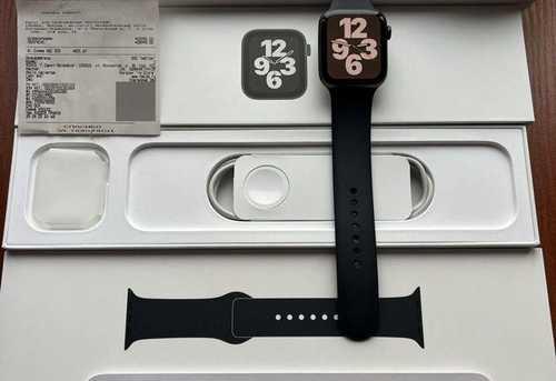 Apple Watch SE 44mm Space Gray с чеком