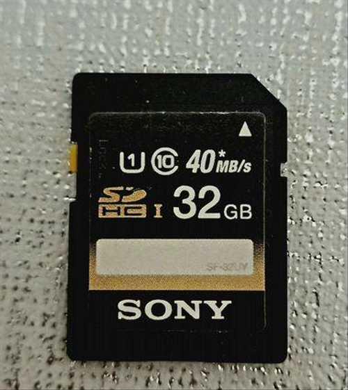 Карта памяти sony 32GB