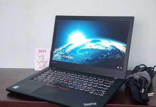 Сенсорный Мощный ThinkPad T470 i5-7300U 8гб SSD256