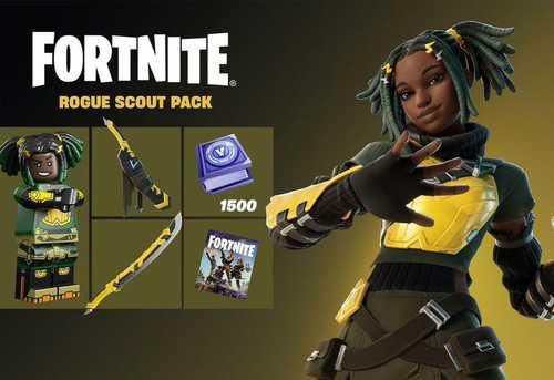 Купить ключ fortnite - rogue scout pack