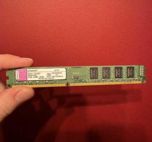 Оперативная память ddr3 4 gb 1333 kingston