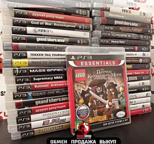 Lego Пираты карибского моря PS3