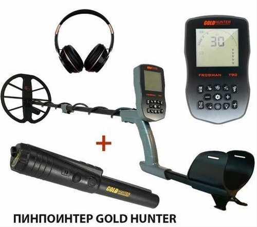 Подводный металлоискатель Gold Hunter T90+пинBasiс