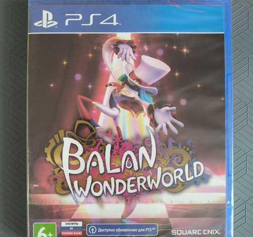 Новый диск Balan Wonderworld PS4