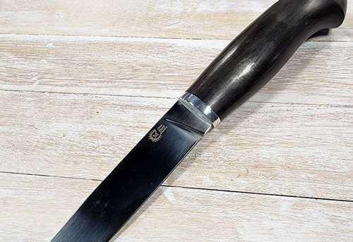 Нож Финский ст.95х18 (граб/аллюминий) (Сёмин)