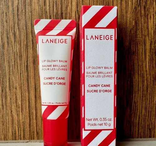 Laneige Lip Glowy Balm Candy Cane бальзам