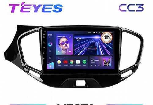 Штатная магнитола Teyes CC3 4G+64G для LADA Vesta