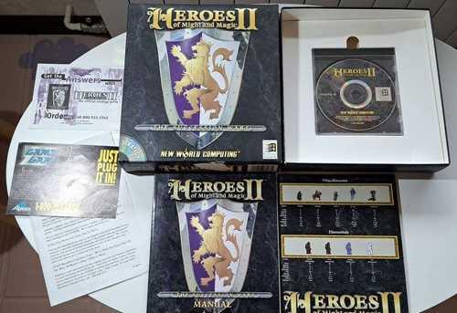 Коробочная версия игры Heroes of Might and Magic 2