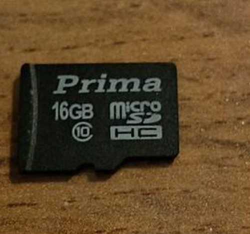 Карта памяти micro sd 16 gb