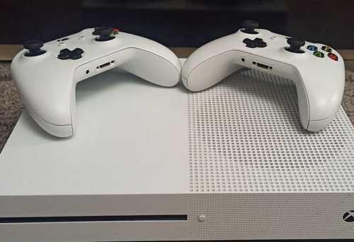 Xbox One s 2 геймпада 1tb