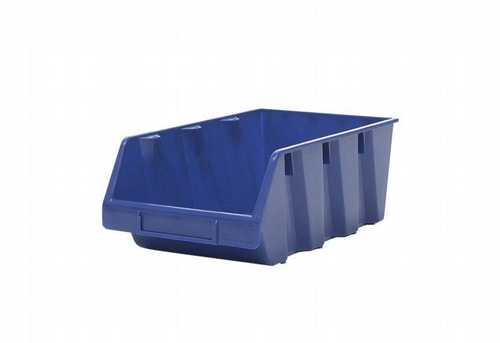 Ящик пластиковый большой 15х40х23 (синий)