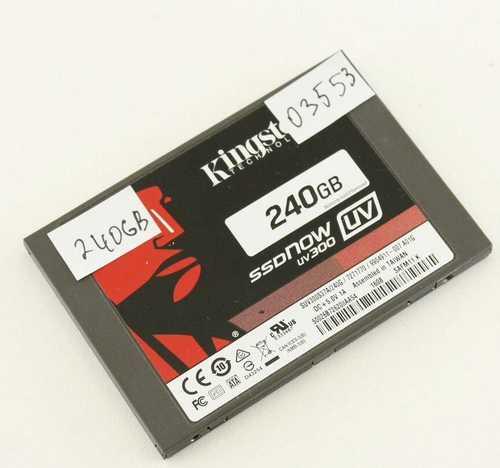 SSD 240 GB Kingston SSD Now UV