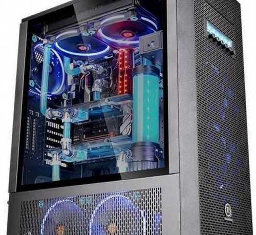 Корпус ATX Thermaltake Core X71 TG, Full-Tower, бе