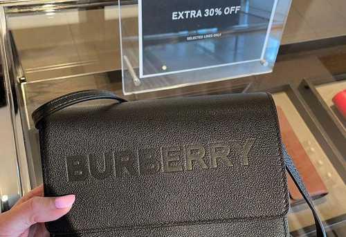 Сумка Burberry кожа в наличии