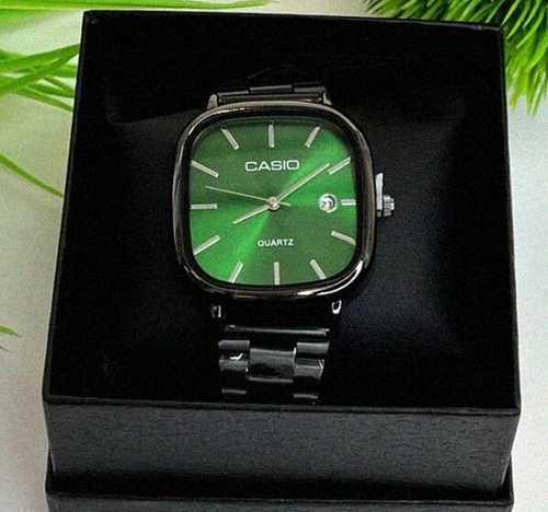 Наручные часы Casio чёрно-зелёные (Арт.98467)