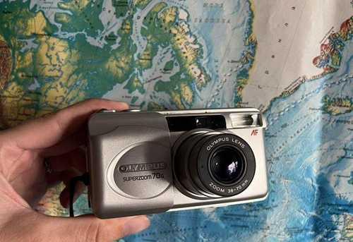 Пленочный фотоаппарат Olympus superzoom 70g