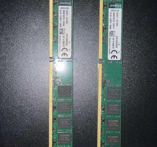 Оперативная память ddr3 8 gb 1333 kingston(2шт)