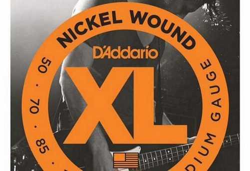 Струны D'Addario Nickel Wound Bass 50-105 (EXL160