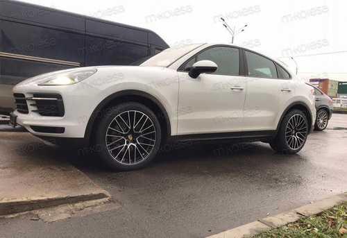 Диски R21 Porsche Cayenne NEW черные