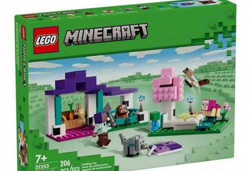 Новинка 2024 Lego Minecraft 21253 Приют для животн