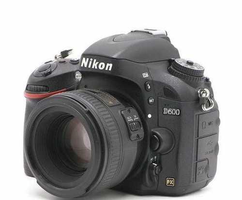 Nikon D600 kit 50mm f/1.4D AF-S Nikkor
