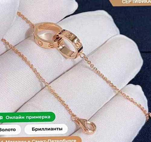 Cartier золотой браслет