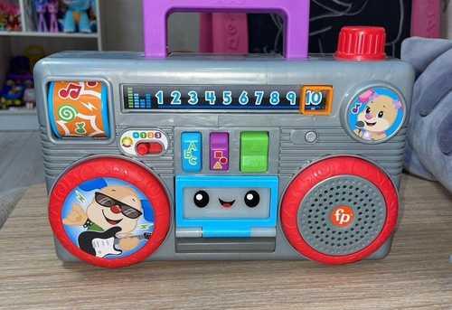 Магнитофон Fisher Price Веселый бумбокс