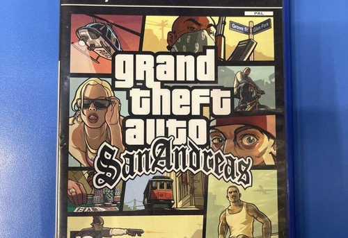 Grand Theft Auto: San Andreas PS2 б/у