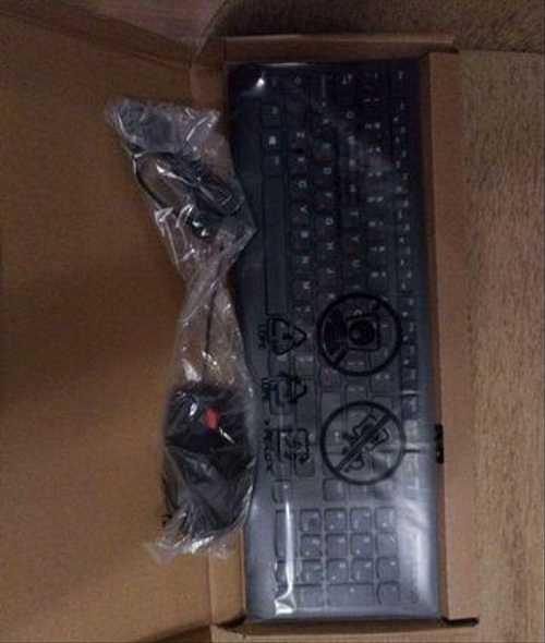 Клавиатура и мышь Lenovo usb