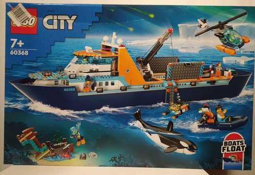 Lego Город 60368 Корабль «Исследователь Арктики»