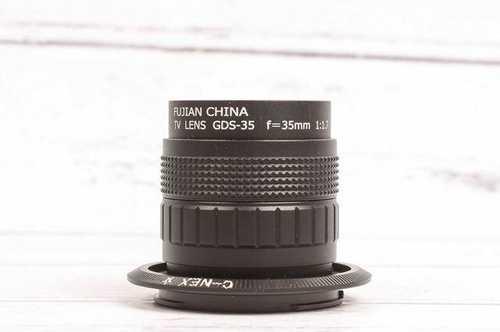 Объектив Fujian GDS-35 35mm f/1.7 бу