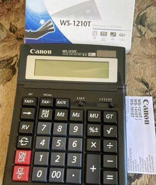 Калькулятор настольный Canon