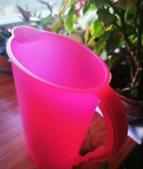 Кувшин розовый Tupperware 2,1 литр без крышки