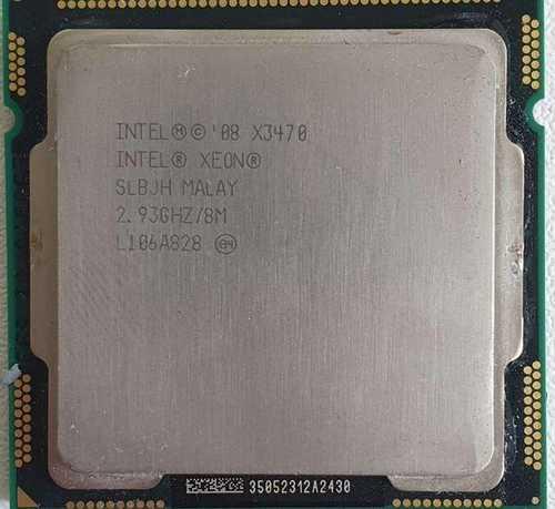 1156 Intel Xeon X3470 8 потоков (аналог I7-870)