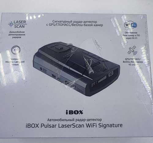 Радар детектор ibox pulsar LaserScan wifi Signatur