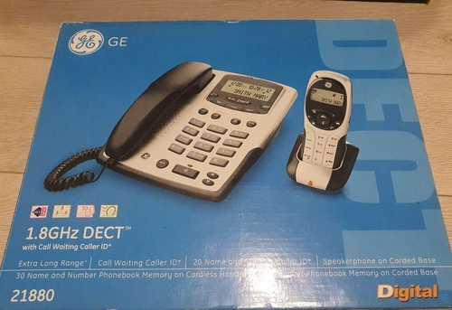 Стационарный и беспроводной телефон GE 21880