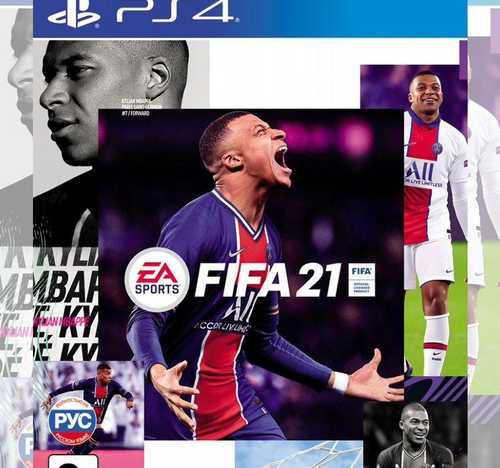 Игра FIFA 21 (PS4) б/у, Полностью Русский