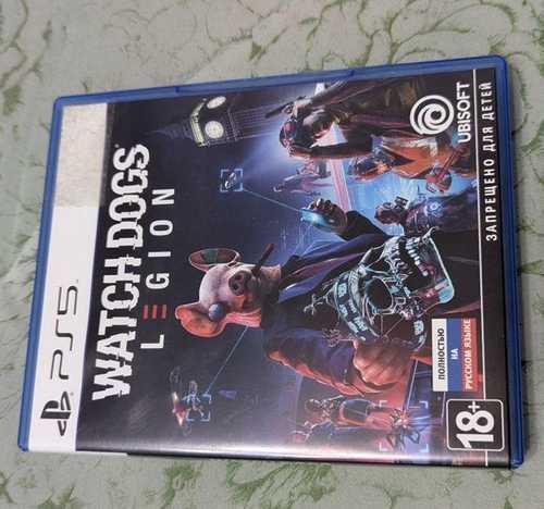 Игра для playstation ps5 watchdogs legion