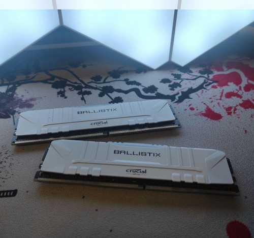 DDR4, Crucial Ballistix 2x8Gb, KIT