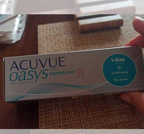 Линзы acuvue oasys hydraLuxe