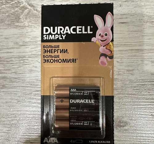 Батарейки duracell