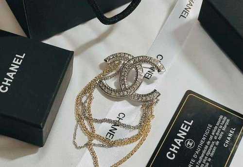 Chanel брошь высокий люкс Шанель Франция