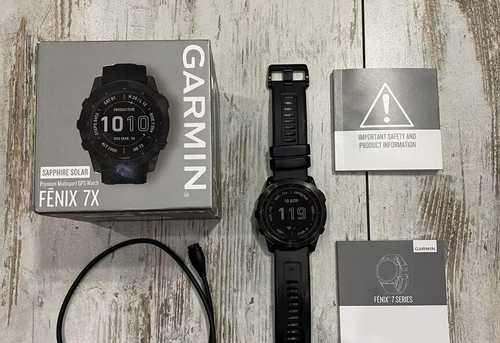 Garmin fenix 7x sapphire solar