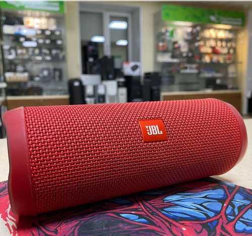 Портативная колонка JBL flip 4 Red