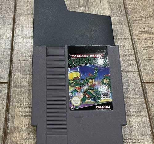 Картридж Turtles Nintendo NES Pal