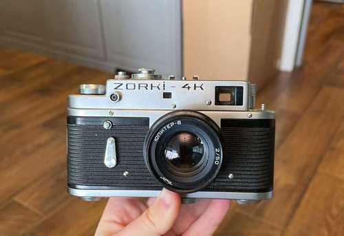 Плёночный фотоаппарат zorki 4k